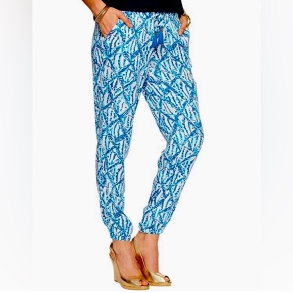 Lilly Pulitzer | Pants & Jumpsuits | Lilly Pulitzer Piper Island Jogger ...